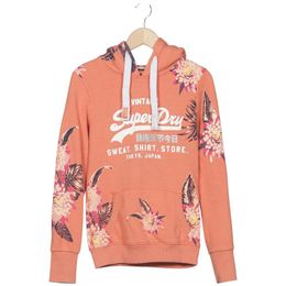 Superdry Kapuzenpullover Damen Größe S Second Hand orange