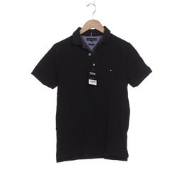 Tommy Hilfiger Poloshirt Herren Größe M Second Hand schwarz