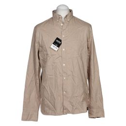 KnowledgeCotton Apparel Hemd Herren Gr&ouml;&szlig;e L Second Hand beige