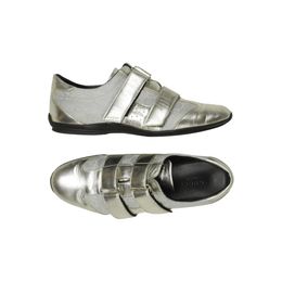 Gucci Halbschuh Damen Gr&ouml;&szlig;e 36.5 Second Hand silber