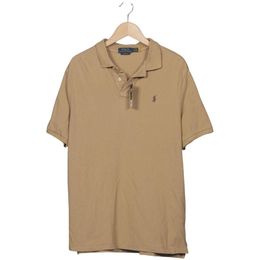 Polo Ralph Lauren Poloshirt Herren Größe L Second Hand beige