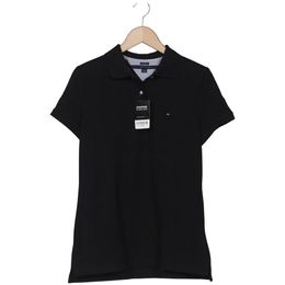 Tommy Hilfiger Poloshirt Damen Größe M Second Hand schwarz