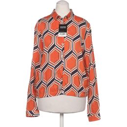 EMILY VAN DEN BERGH Bluse Damen Gr&ouml;&szlig;e XS Second Hand orange