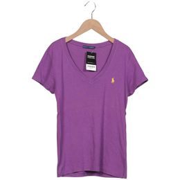 Polo Ralph Lauren T-Shirt Damen Größe L Second Hand lila