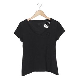 Tommy Hilfiger T-Shirt Damen Gr&ouml;&szlig;e M Second Hand schwarz