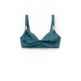 CALZEDONIA BIKINI OBERTEILE Damen Größe 70/80 blau