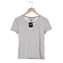 Tommy Jeans T-Shirt Damen Gr&ouml;&szlig;e XS Second Hand grau