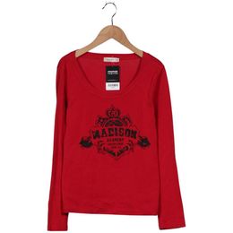 BON&acute;A PARTE Bon'a parte Langarmshirt Damen Gr&ouml;&szlig;e M Second Hand rot