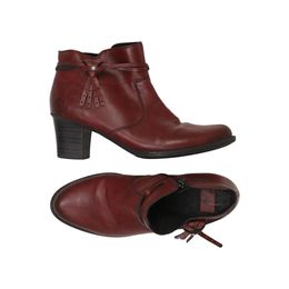 Rieker Stiefelette Damen Größe 39 Second Hand rot