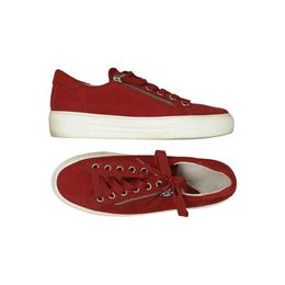 Gabor Sneaker Damen Größe 38.5 Second Hand rot