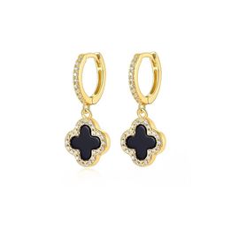 ROUGEMONT Jewellery Ohrringe Damen Gr&ouml;&szlig;e One Size goldgelb / schwarz / transparent