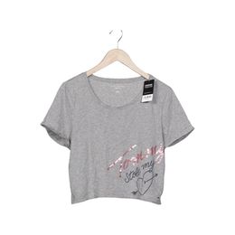 Tommy Hilfiger T-Shirt Damen Gr&ouml;&szlig;e L Second Hand grau