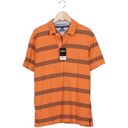 Tommy Hilfiger Poloshirt Herren Größe L Second Hand orange