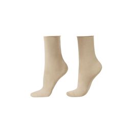 CALZEDONIA Socken Damen Gr&ouml;&szlig;e 36/38 beige