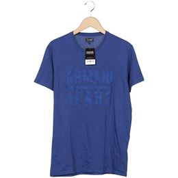 Armani Jeans T-Shirt Herren Gr&ouml;&szlig;e XXL Second Hand blau