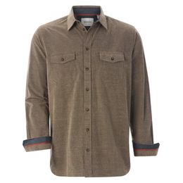 Babista Button Up Shirt male Brown size XXXL