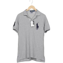 Polo Ralph Lauren Poloshirt Herren Größe L Second Hand grau