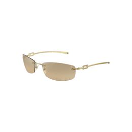Gucci Sonnenbrille Damen Gr&ouml;&szlig;e One Size Second Hand braun