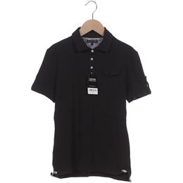 Tommy Hilfiger Poloshirt Damen Größe L Second Hand schwarz