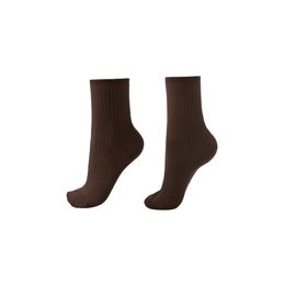 CALZEDONIA Socks female Brown size 36-38