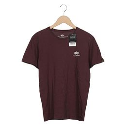 Alpha Industries T-Shirt Herren Größe M Second Hand bordeaux