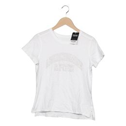 Abercrombie & Fitch Abercrombie & Fitch T-Shirt Damen Gr&ouml;&szlig;e S Second Hand wei&szlig;