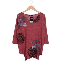 Desigual Langarmshirt Damen Gr&ouml;&szlig;e M Second Hand rot
