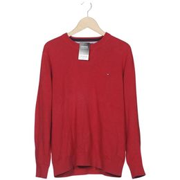 Tommy Hilfiger Pullover Herren Gr&ouml;&szlig;e M Second Hand rot