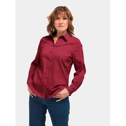 GOLDNER Bluse Damen Gr&ouml;&szlig;e S dunkelrot