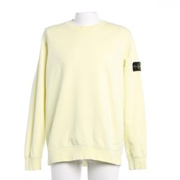 Stone Island Sweatshirt / Sweatjacke Herren Größe XXL Second Hand gelb
