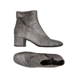 AGL ATTILIO GIUSTI LEOMBRUNI Stiefelette Damen Größe 37 Second Hand silber