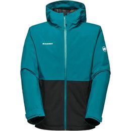 Mammut Outdoorjacke 'Linard' Herren Gr&ouml;&szlig;e XXL petrol / schwarz