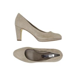 Tamaris Pumps Damen Gr&ouml;&szlig;e 39 Second Hand beige