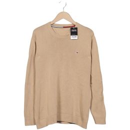 Tommy Jeans Pullover Herren Gr&ouml;&szlig;e L Second Hand beige
