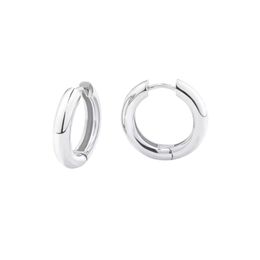 Rougemont Jewellery Earrings 'Trend Creolen Ohrringe -Wasserfest- Hypoallergen -2,5cm' female Silver size One Size