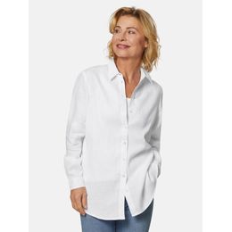GOLDNER Bluse Damen Größe S weiß
