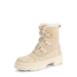 Travelin Lace-Up Ankle Boots 'Fernie' female Beige size 36