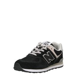 New Balance Sneaker '574' Jungen Gr&ouml;&szlig;e 34.5 grau / dunkelgrau / schwarz