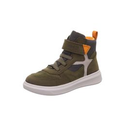Superfit Sneaker 'COSMO' Jungen Größe 28 marine / hellgrau / oliv / orange