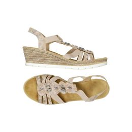 Rieker Sandalen Damen Gr&ouml;&szlig;e 42 Second Hand beige