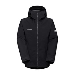Mammut Outdoorjacke &lsquo;Crater IV&rsquo; Herren Gr&ouml;&szlig;e M schwarz / wei&szlig;