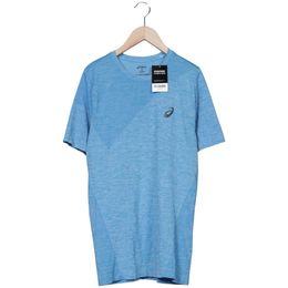 asics T-Shirt Herren Gr&ouml;&szlig;e M Second Hand blau