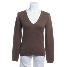 Brunello Cucinelli Pullover / Strickjacke Damen Gr&ouml;&szlig;e M Second Hand braun