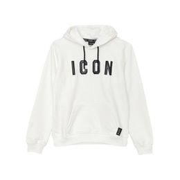 Icon Sweatshirt Jungen Größe 176 weiß