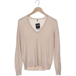 United Colors Of Benetton Pullover Damen Größe M Second Hand beige