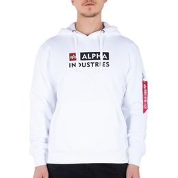 Alpha Industries Sweatshirt 'Block' male White size XL