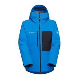 Mammut Outdoorjacke ‘Stoney’ Herren Größe M azur / schwarz / weiß