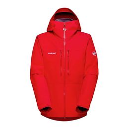 Mammut Outdoorjacke 'Stoney' Herren Größe M feuerrot / schwarz