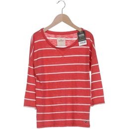 Hollister Langarmshirt Damen Gr&ouml;&szlig;e S Second Hand rot