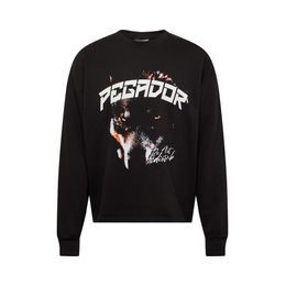 Pegador Sweatshirt 'Donora' Herren Gr&ouml;&szlig;e M beige / orange / schwarz